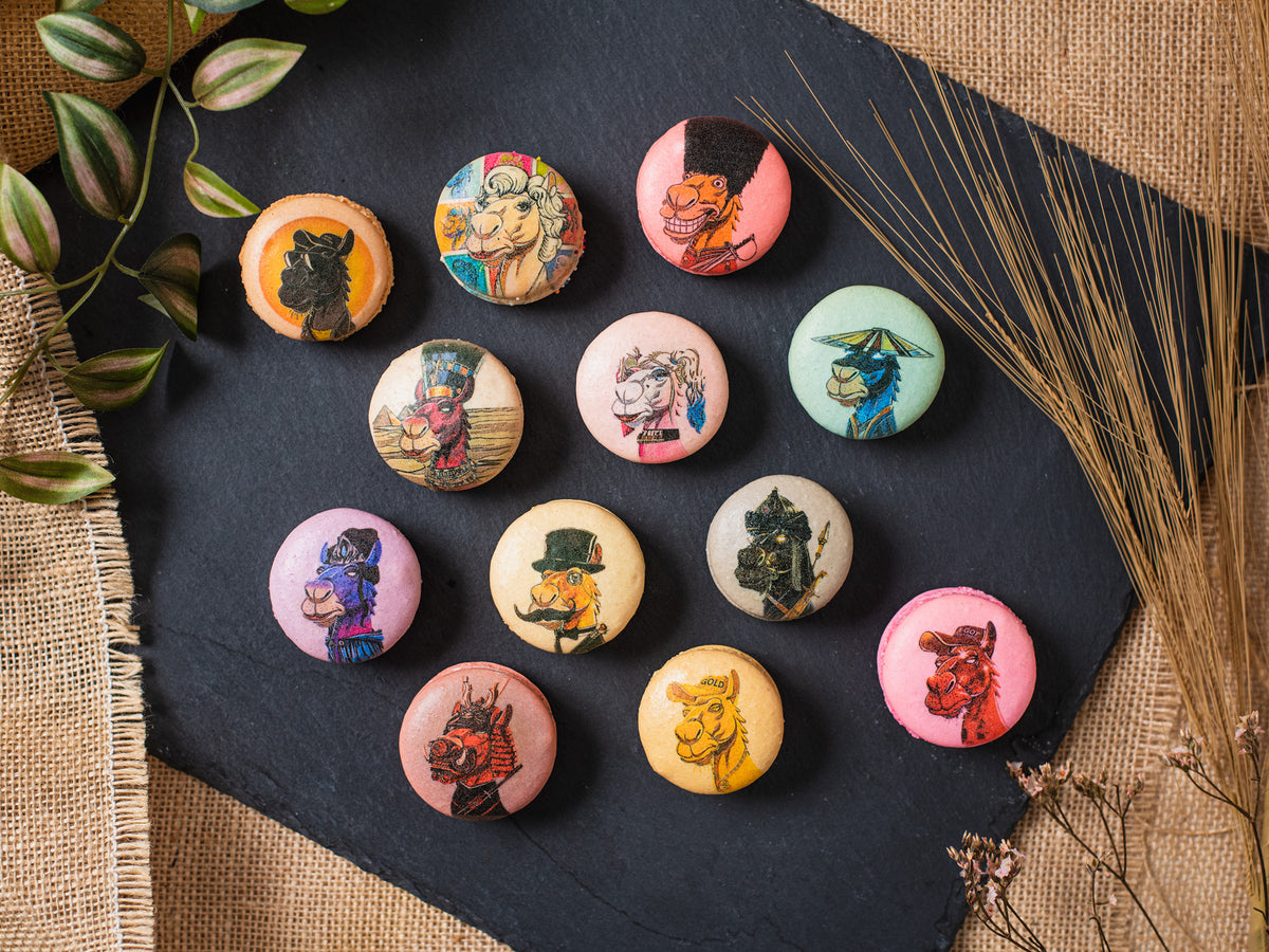 Custom Printed Macarons – Puffy Pandy